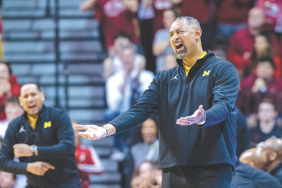 Michigan Wolverines’ men’s baskeball head coach Juwan Howard has ...